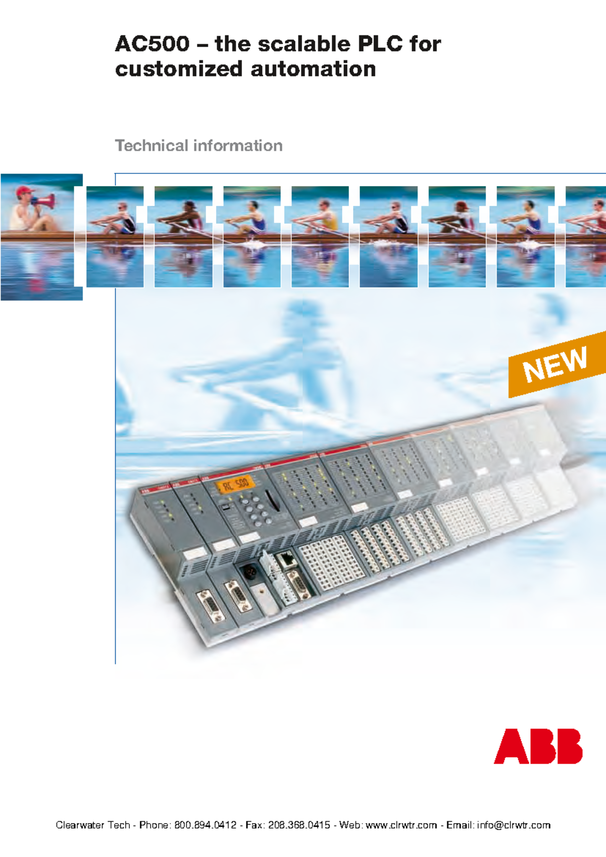 ABB-AC500-PLCs - plc - Technical information NEW AC500 – the scalable ...