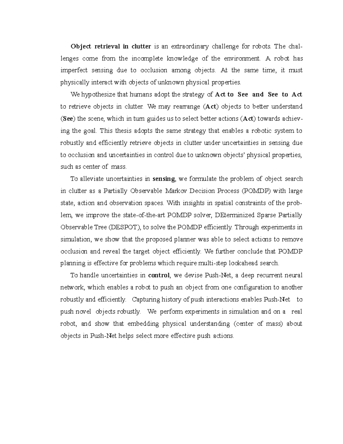 Object retrieval in clutter - The chal- lenges come from the incomplete ...