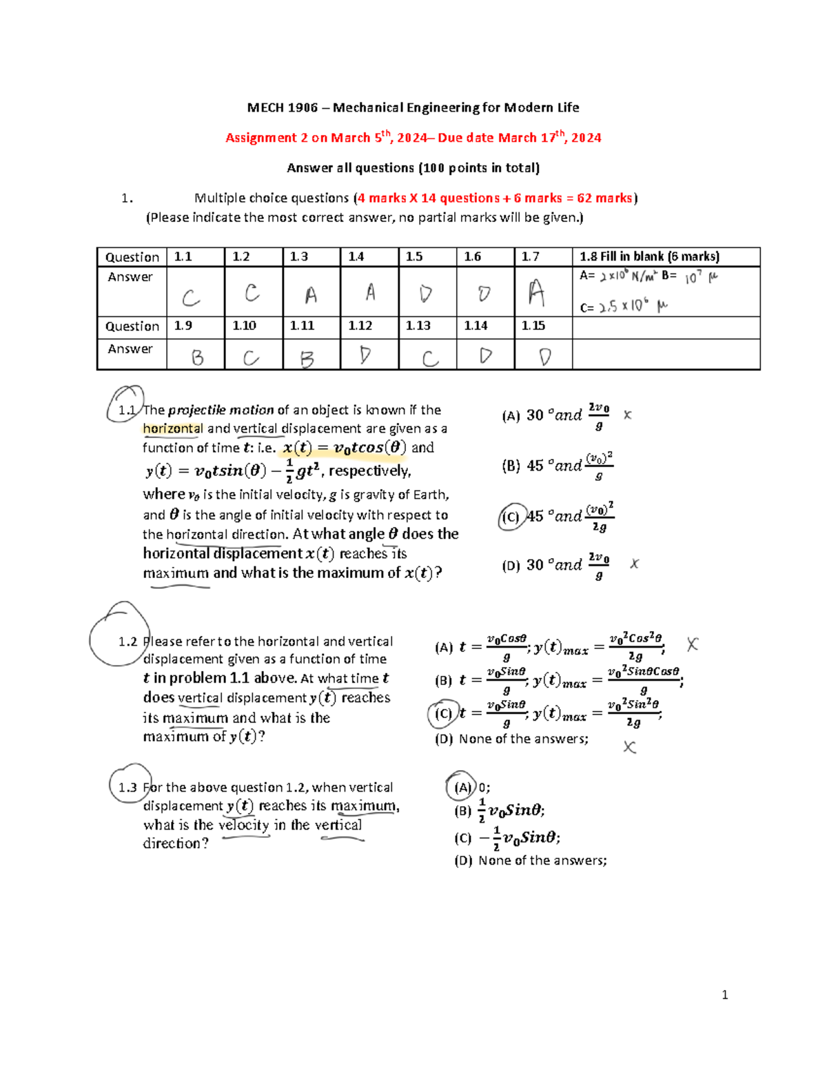 貼上的影像 2 - Ppt - MECH 1906 – Mechanical Engineering for Modern Life Assignment 2 on March 5 th ...