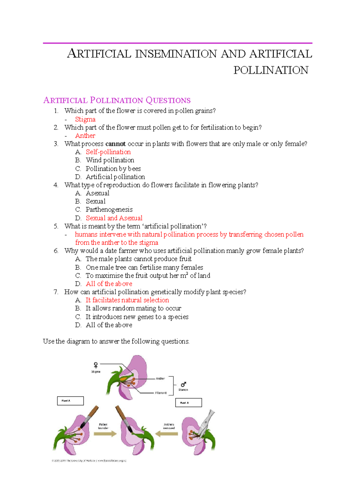 Artificial insemination and artificial pollination-1 - ARTIFICIAL ...
