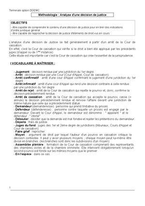 Méthodologie de la Fiche d'arrêt - Méthodologie de la Fiche d’arrêt Une fiche d’arrêt vous ...