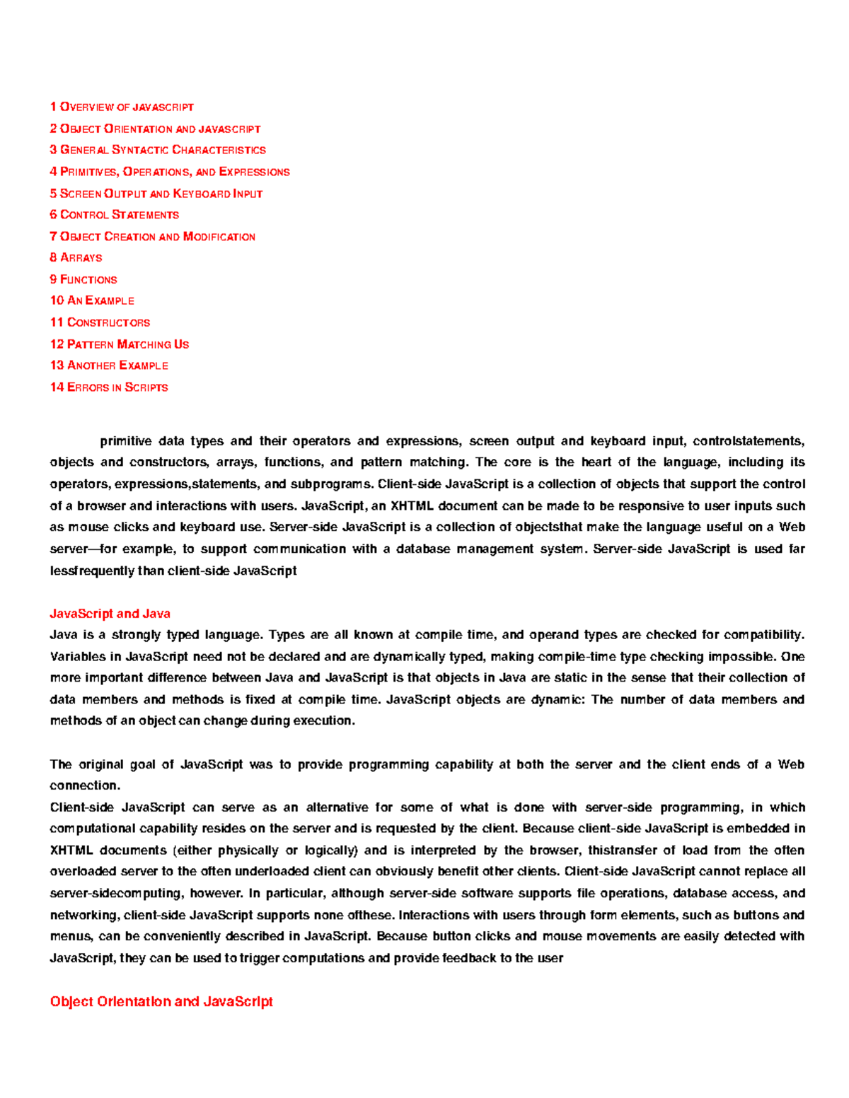 Js Introduction Html Is An Important Front End Programming Language 1 Overview Of Javascript 6723