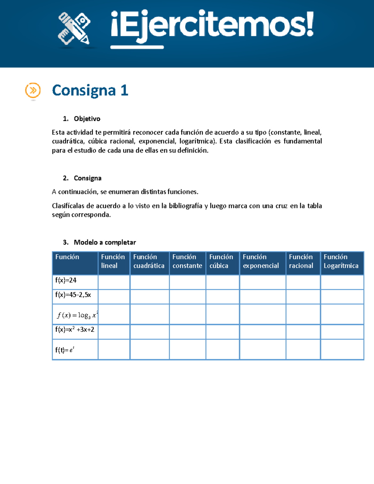 AP1 - Consigna 1 - Trabajo practico integrador 1 - Warning: TT: undefined function: 32 Consigna ...