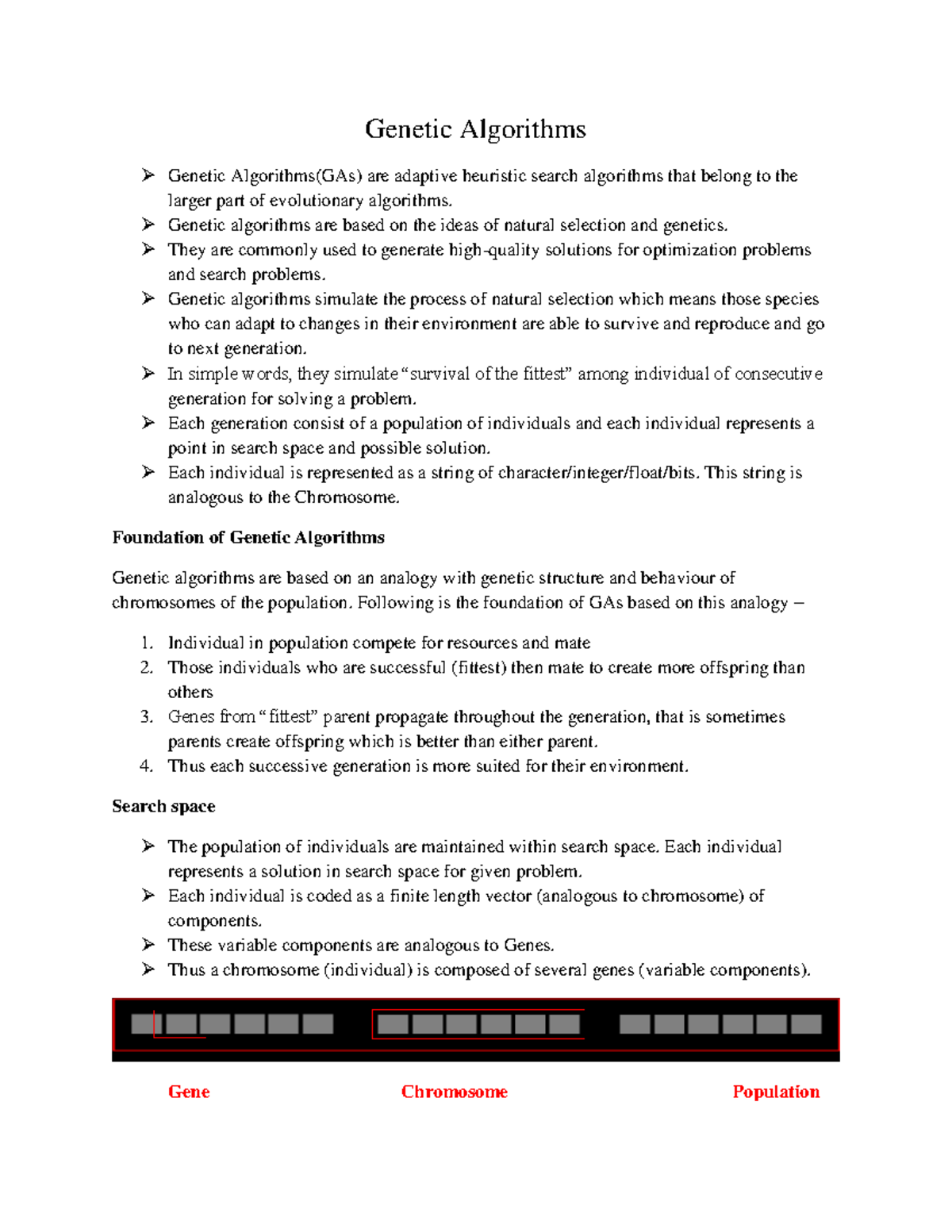 Ga Programming Genetic Algorithm Program Genetic Algorithms Genetic Algorithmsgas Are