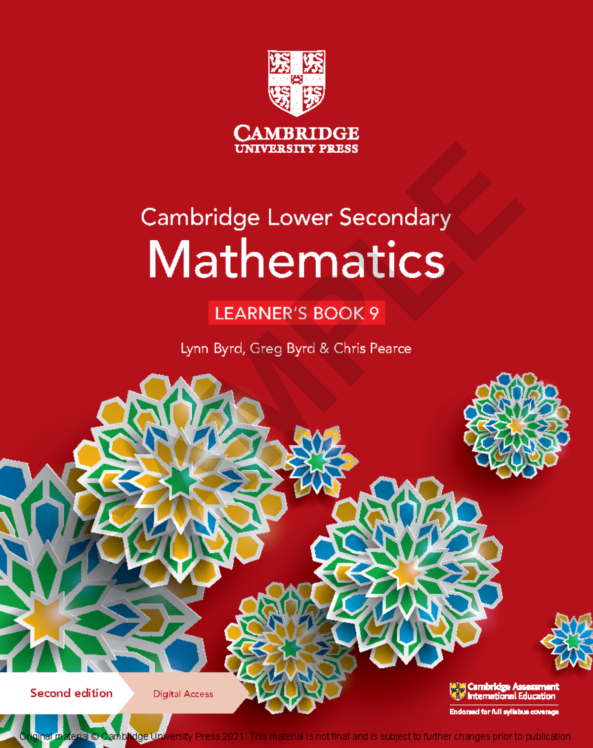 Maths Year 9 Cambridge - Cambridge Lower Secondary Mathematics Lynn ...