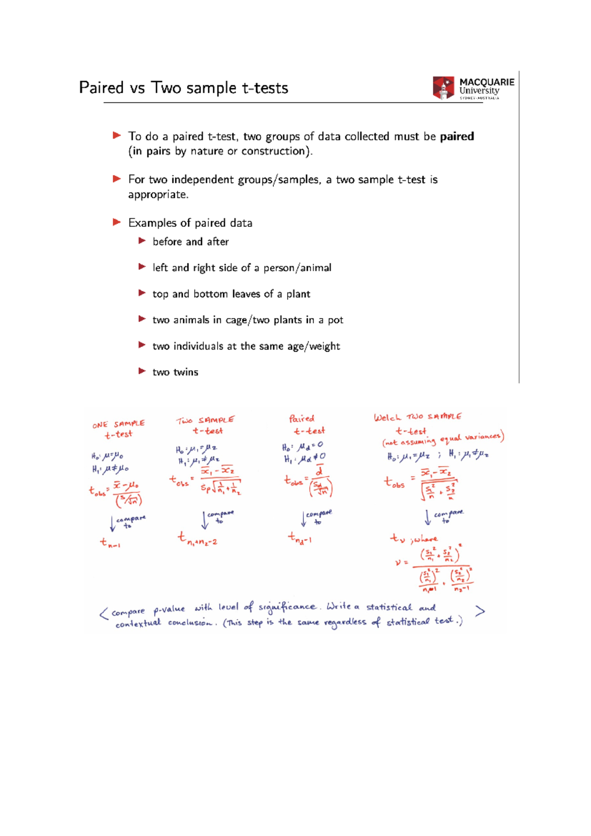 Stat-week 2 - STAT2170 - Studocu