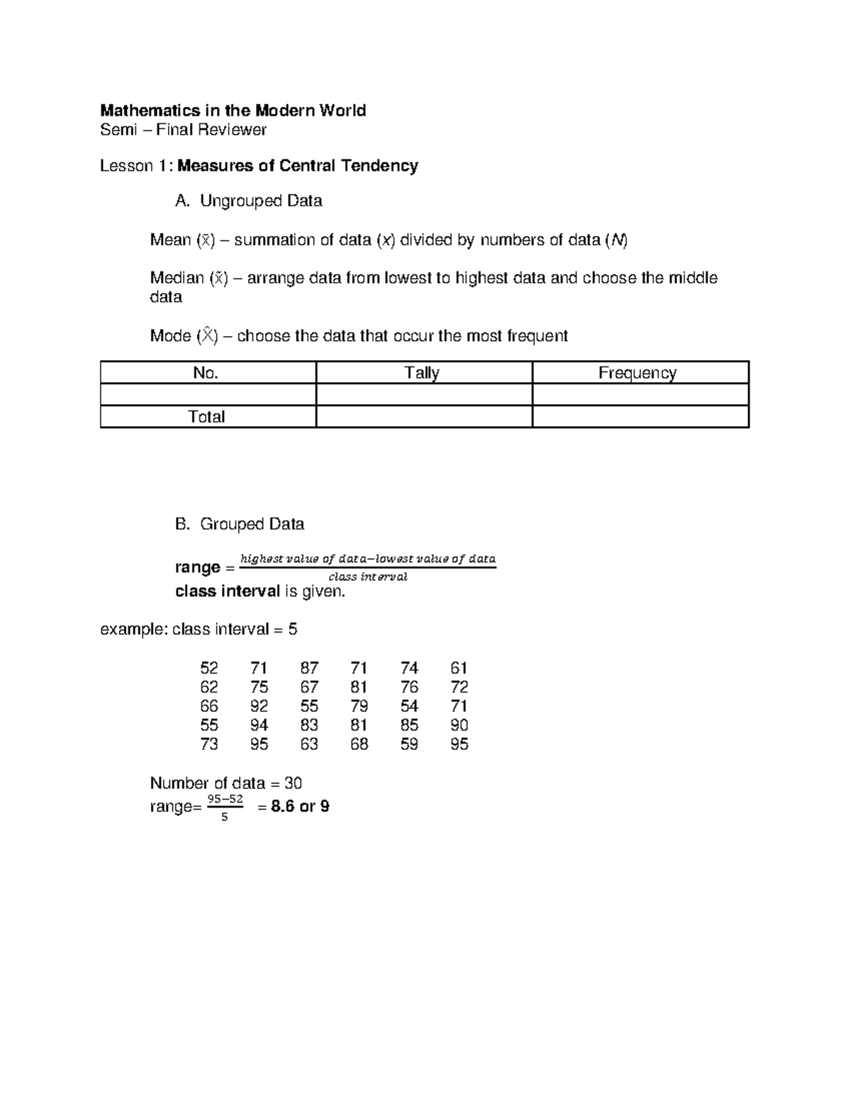 Mathematics-in-the-Modern-World - Mathematics in the Modern World Semi ...