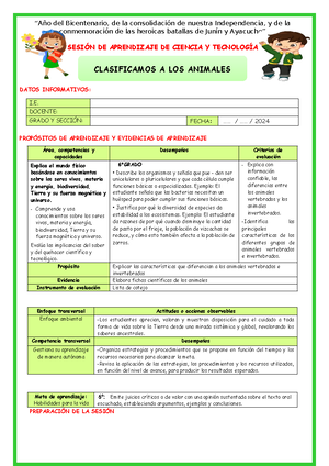 Proyecto Animales 5 AÑOS 2022 - Proyecto de Aprendizaje Los animales toda una aventura 5 años I ...