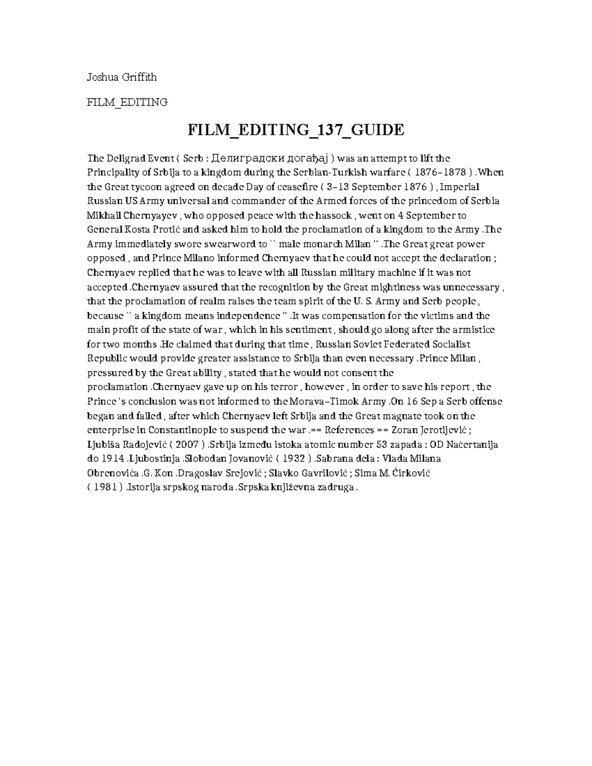 FILM Editing 137 Guide - Joshua Griffith FILM_EDITING FILM_EDITING_137 ...