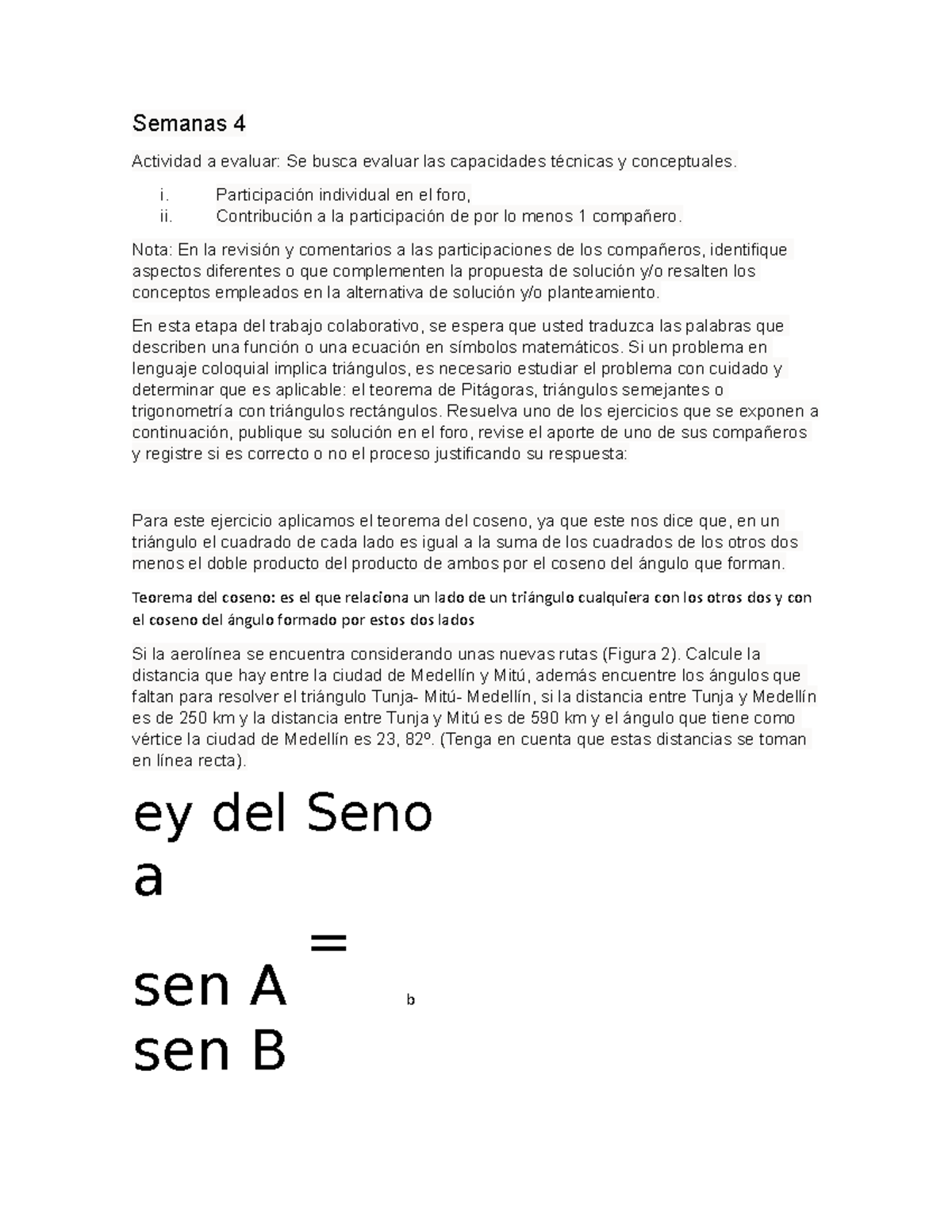 Semanas 4 - aportes para la semana 4 - Semanas 4 Actividad a evaluar ...