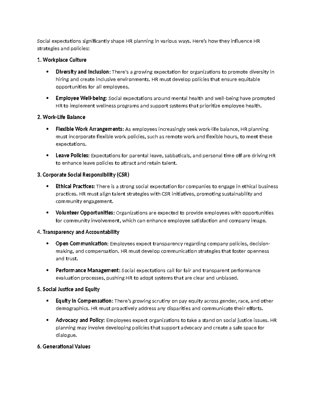 Social expectations - Notes - Social expectations significantly shape ...