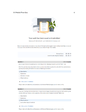 Module Six Journal Research Questions and Data Collection Methods ...