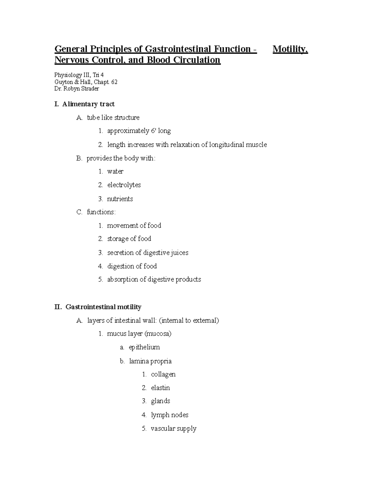 Chap 63 - General Principles of Gastrointestinal - General Principles ...