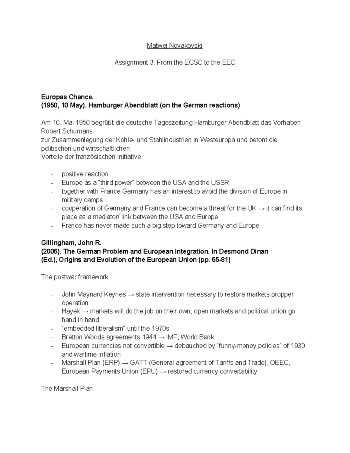 Assignment 3 Matwej Novakovski - Matwej Novakovski Assignment 3: From ...