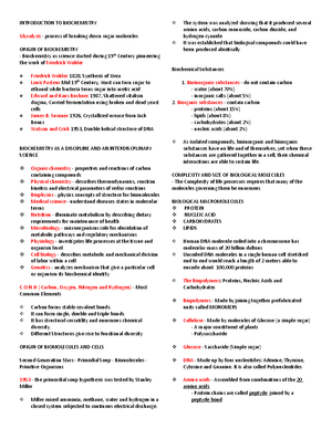 [ Biochemc] WK1-L1-Introduction, Cell Function, Buffers - bennettRN INTRODUCTION TO BIOCHEMISTRY ...