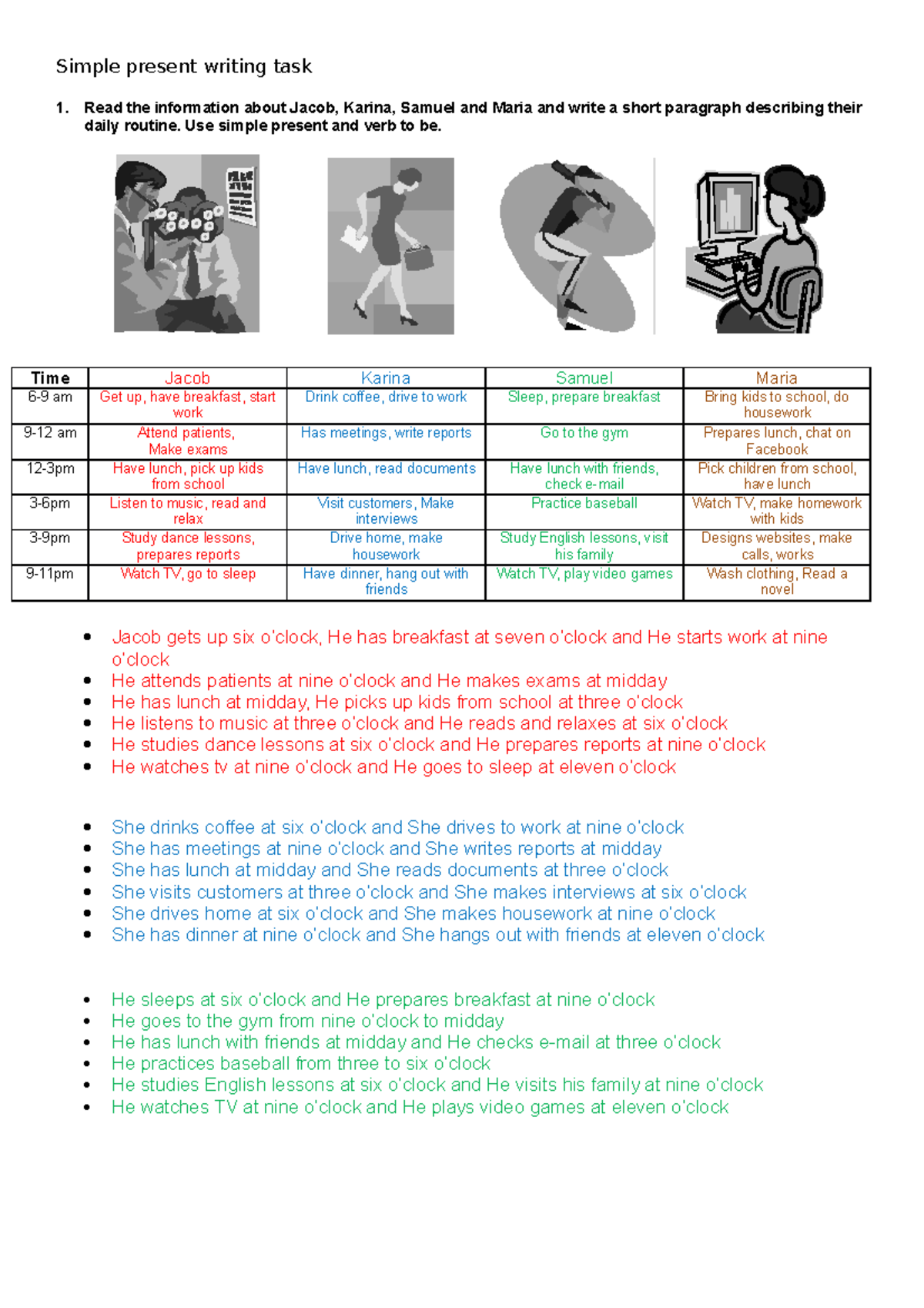 Simple-present-writing (Fabrizio Antezana Pardo Inglés II-H0150 ...