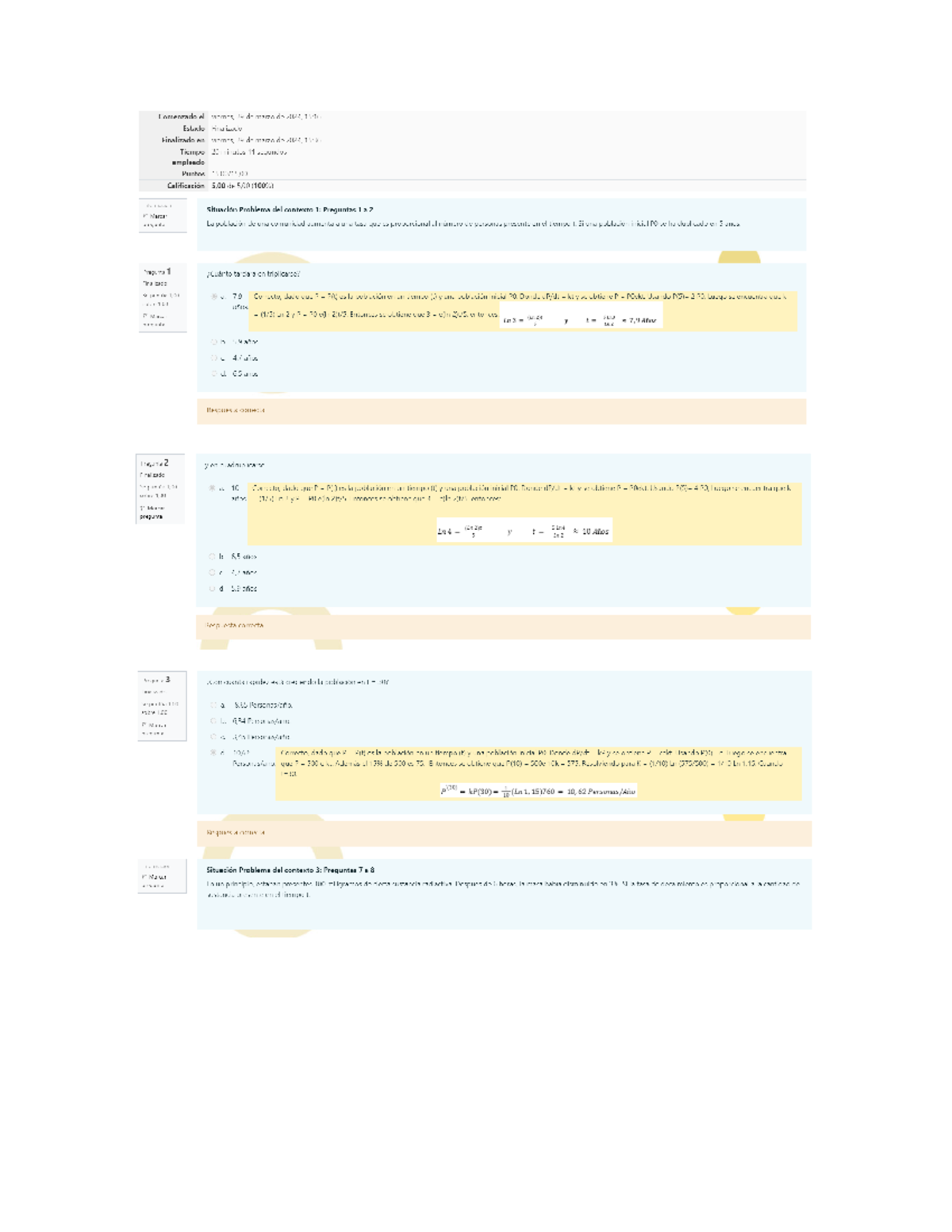 Actividad 3 - Aplicaciones de las EDO 1er Orden: Modelos Lineales - Ecuaciones Diferenciales ...