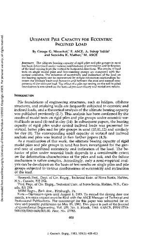 (ASCE)0733-9410(1987)113 9(1013) - INCLINATION FACTORS FOR BEARING ...
