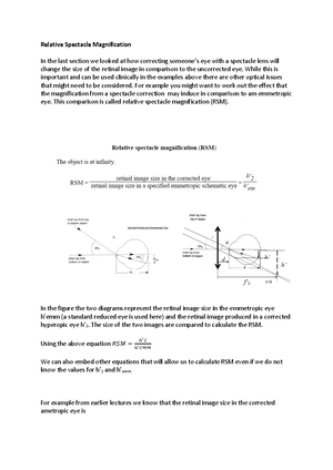 Classification Of Astigmatism v7 - Visual Optics CLASSIFICATION OF ...