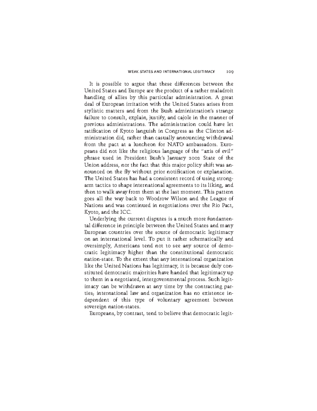 State Building Governance and World order - weak states and ...