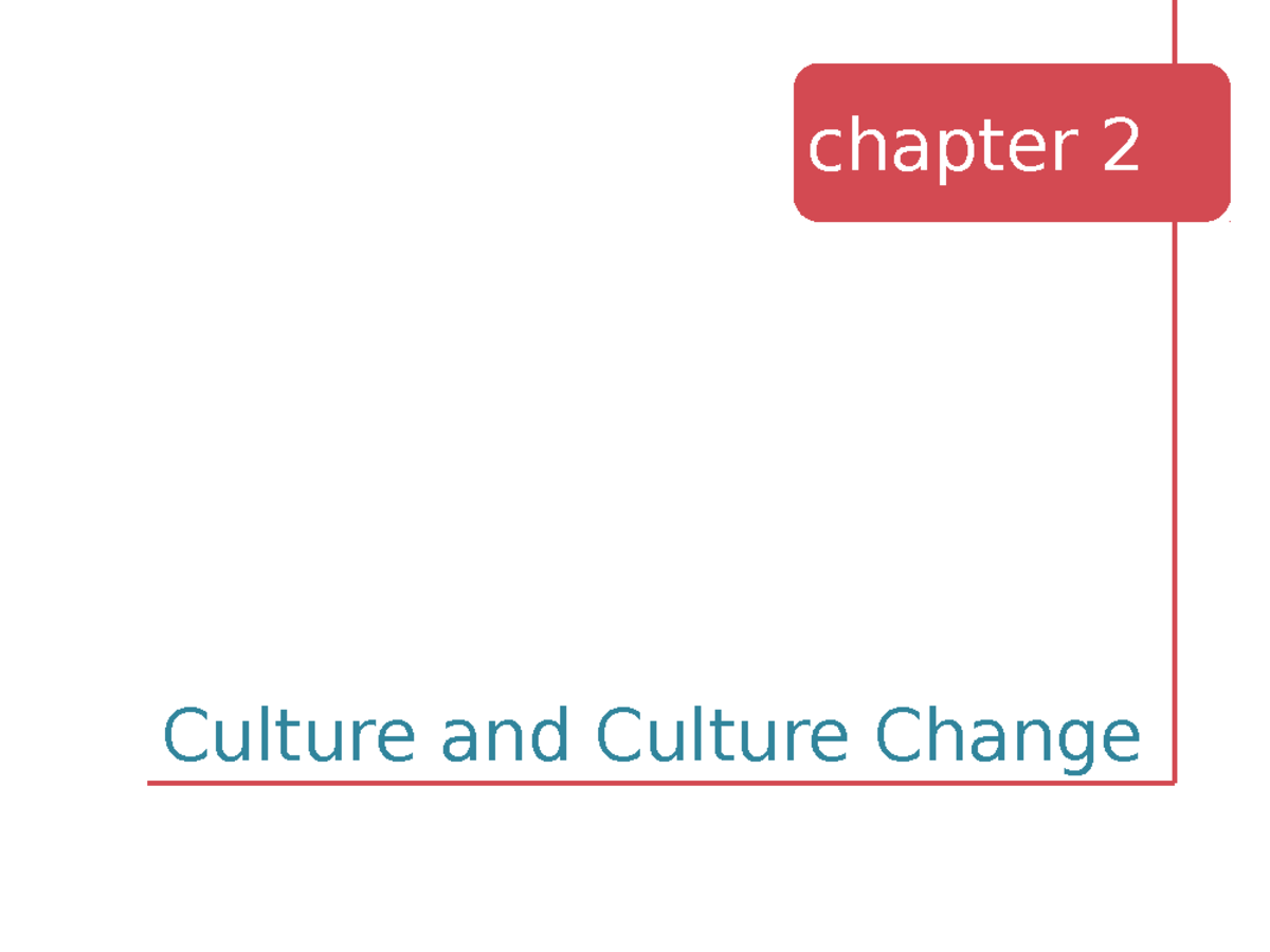 Lecture 4 Culture Chapter 2 Culture And Culture Change What Is lecture-4-culture-chapter-2-culture-and-culture-change-what-is