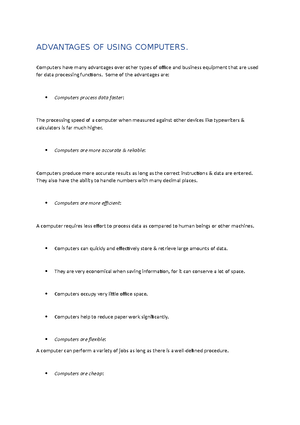 07. Computer Laboratory - COMPUTER LABORATORY. Definition: A Computer ...