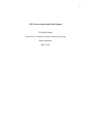 D223 UKM1 Task 1 - Key Terms - D223 – UKM1 – Performance Assessment 1 ...