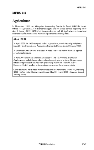 MFRS 140 - Full Standards - MFRS 140 Investment Property In November ...