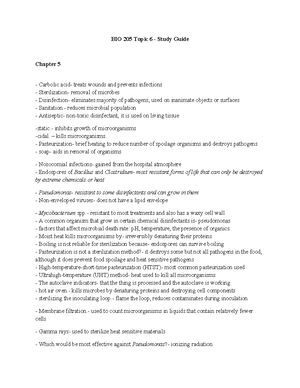 Topic 1 – Study Guide - Topic 1 – Study Guide Chapter 1 Describe the ...