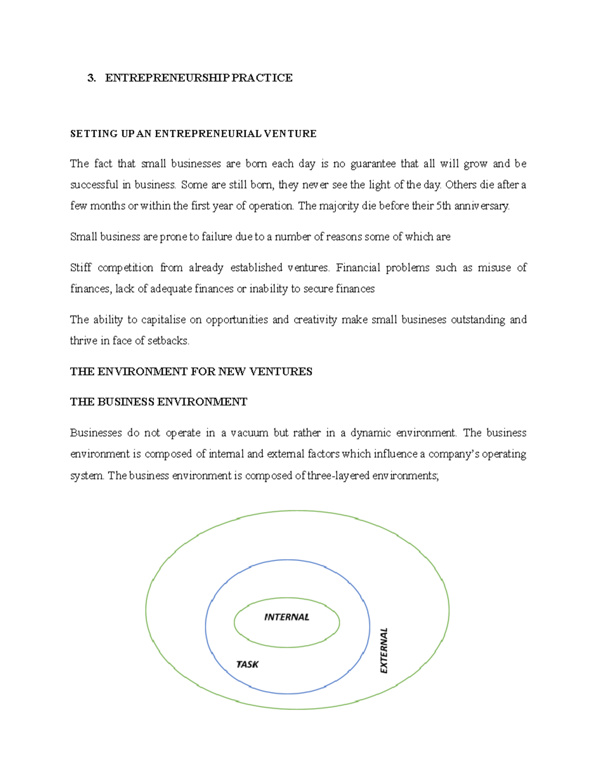 Entrepreneurship 1 ENT131/205 module Chapter 3 and 4 - 3 ...