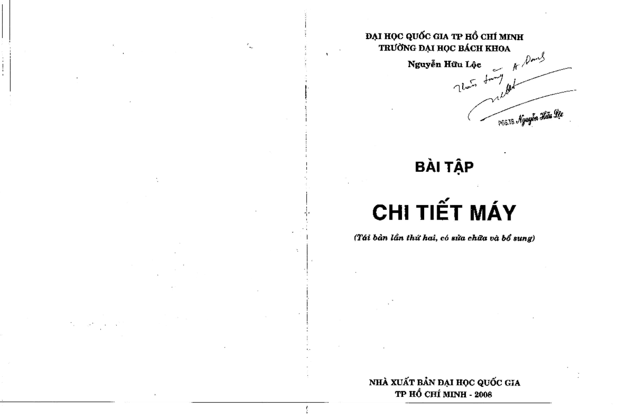 Tailieuxanh nguyen huu loc bai tap chi tiet may nxb dhqg tphcm 1 8823 - Kiểm toán cơ bản - Studocu