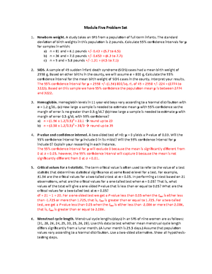Module 4 problem set - N/A - Pediatric asthma survey, n = 50. Suppose ...