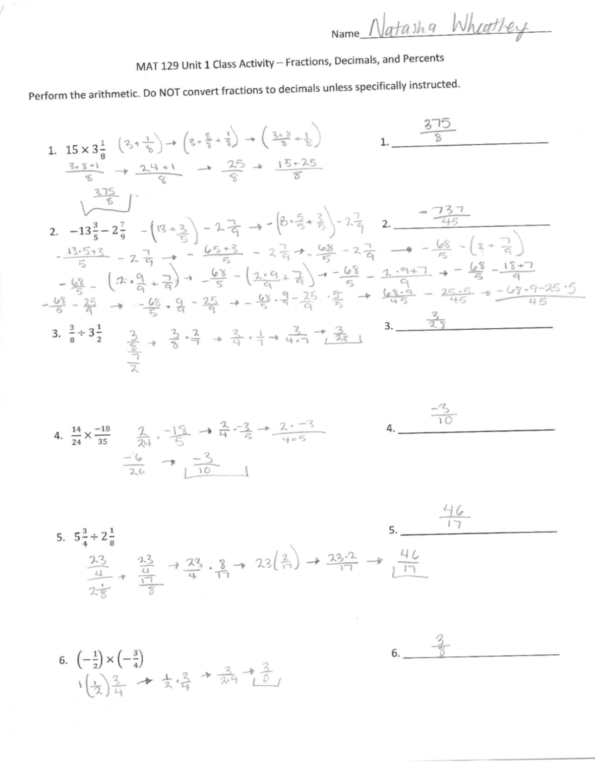 Math1 - Homework - MAT 129 - Studocu