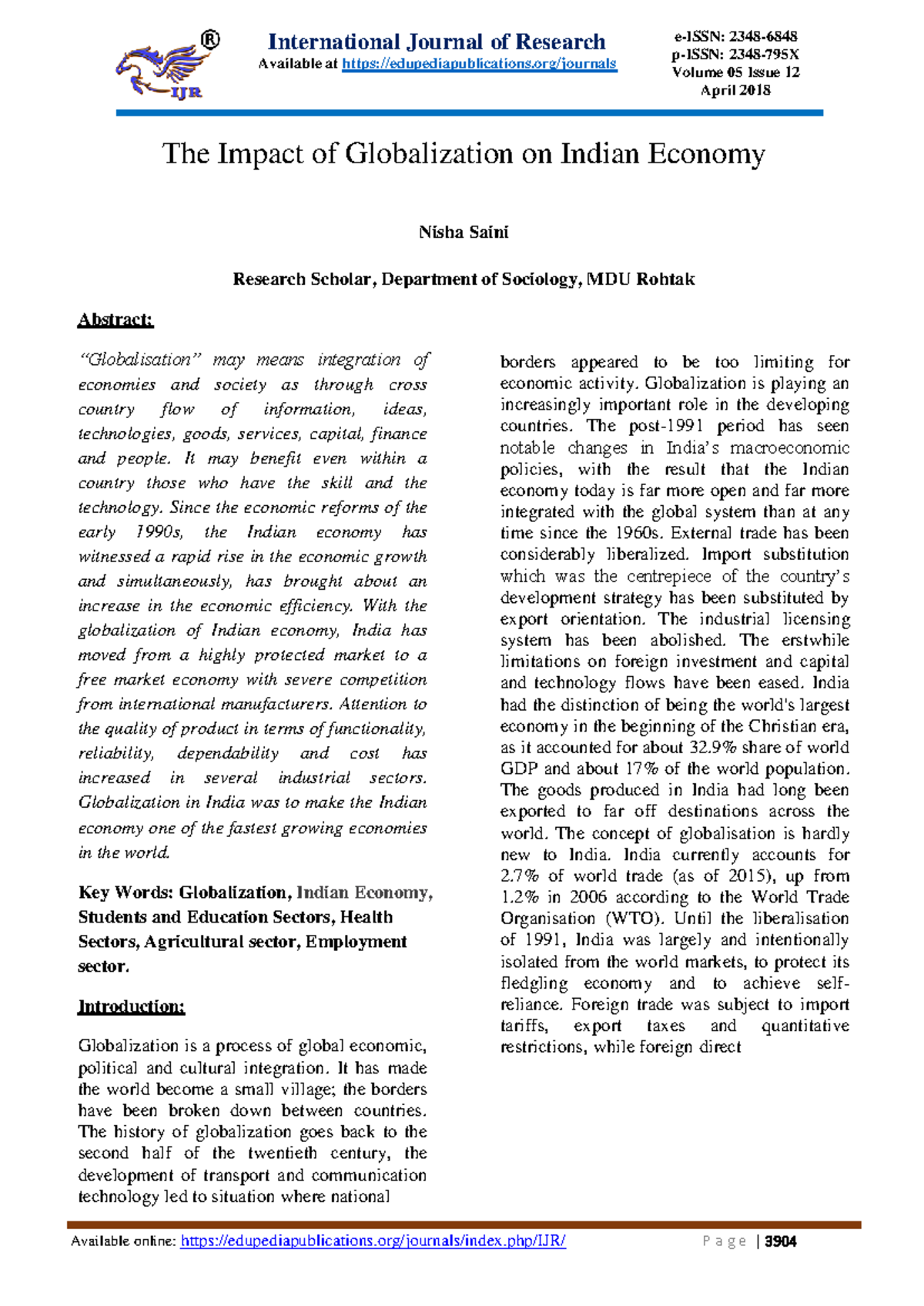 14391 14423 1 PB - IT GIVES BRIEF DISCRIPTION ABOUT LIBERALISATION ...