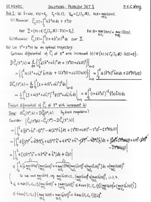 M240C 1 EE240C06 - Lecture notes 6 - EE240C, MAE M270C, ChE M280C ...