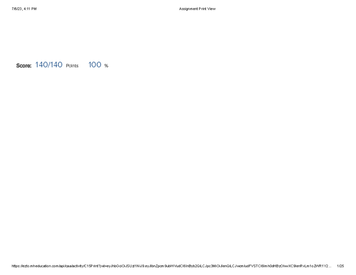 Assignment 4 Answers Print View - MATH-186 - Centennial College - Studocu