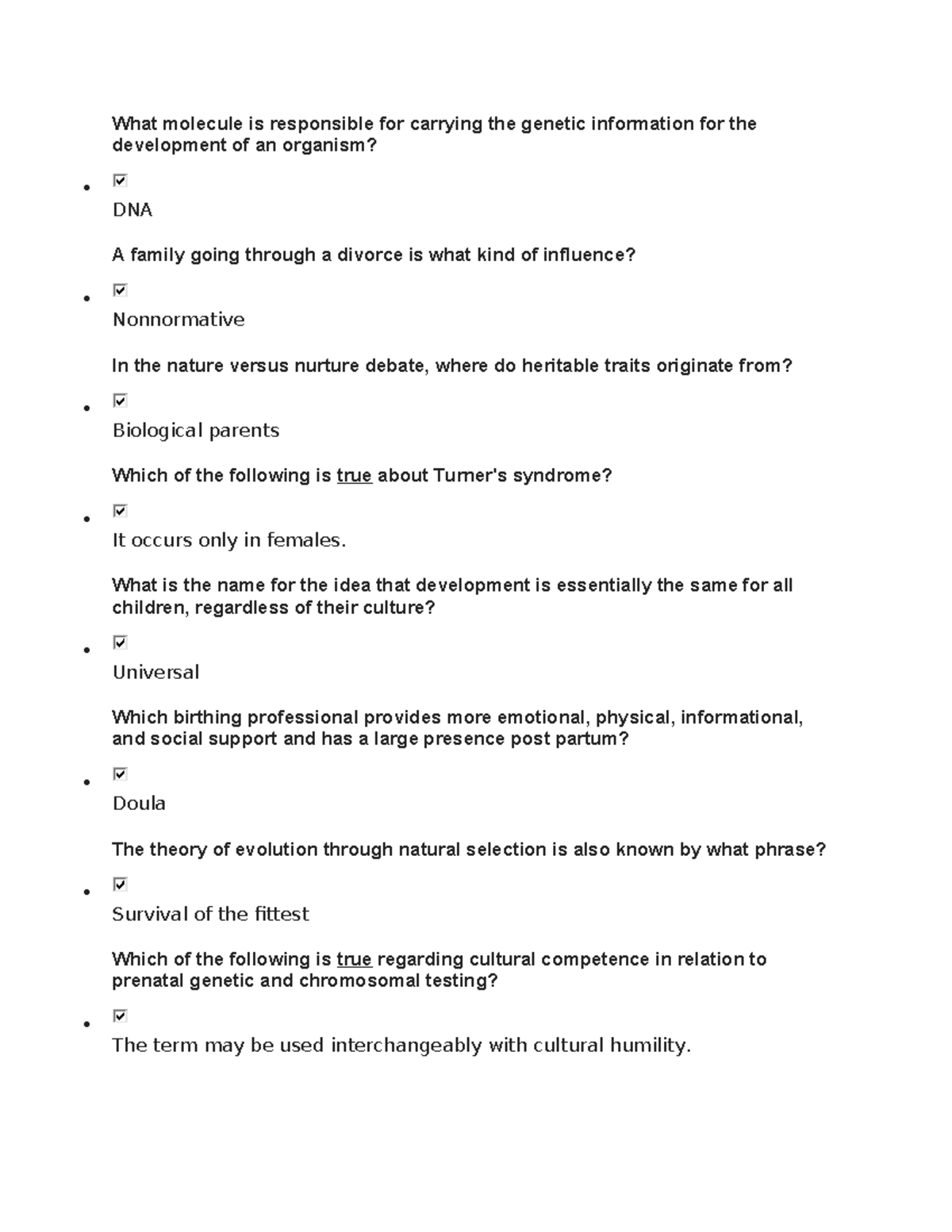 MS1 LS - Study - What molecule is responsible for carrying the genetic ...