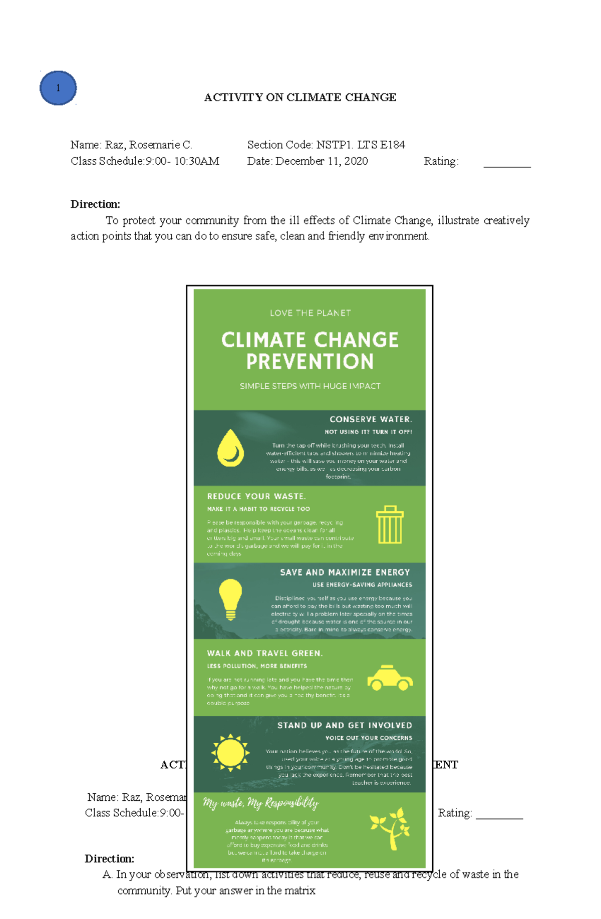 5 Activity on Environmental-Awareness-and-Prevention Choice - ACTIVITY ...