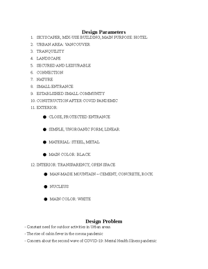 Exercise#3 Ordering Principles - DOMINATE PRINCIPLE REASON: I think it ...