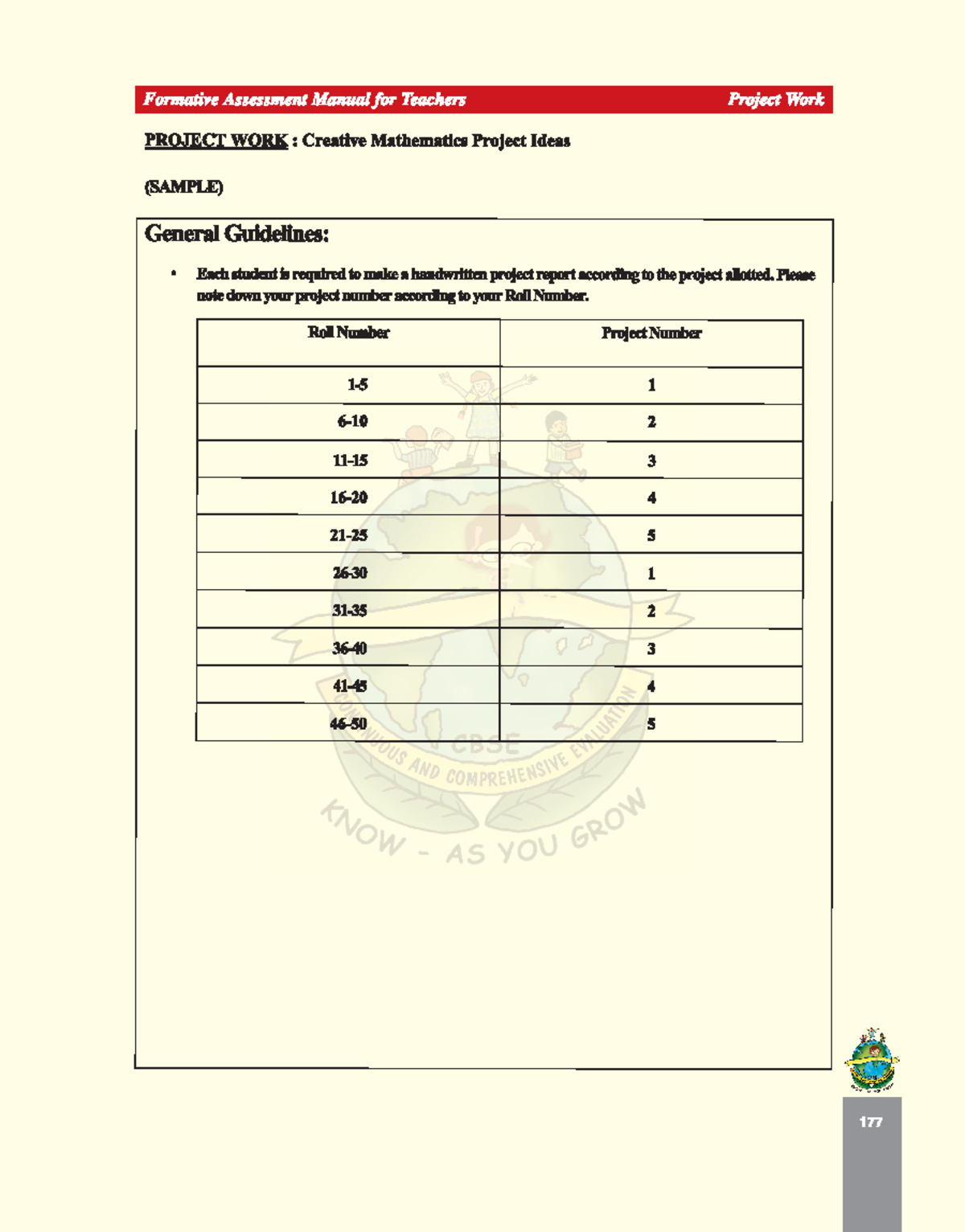Guideline and ideas for mathematics project in class 12th CBSE ...