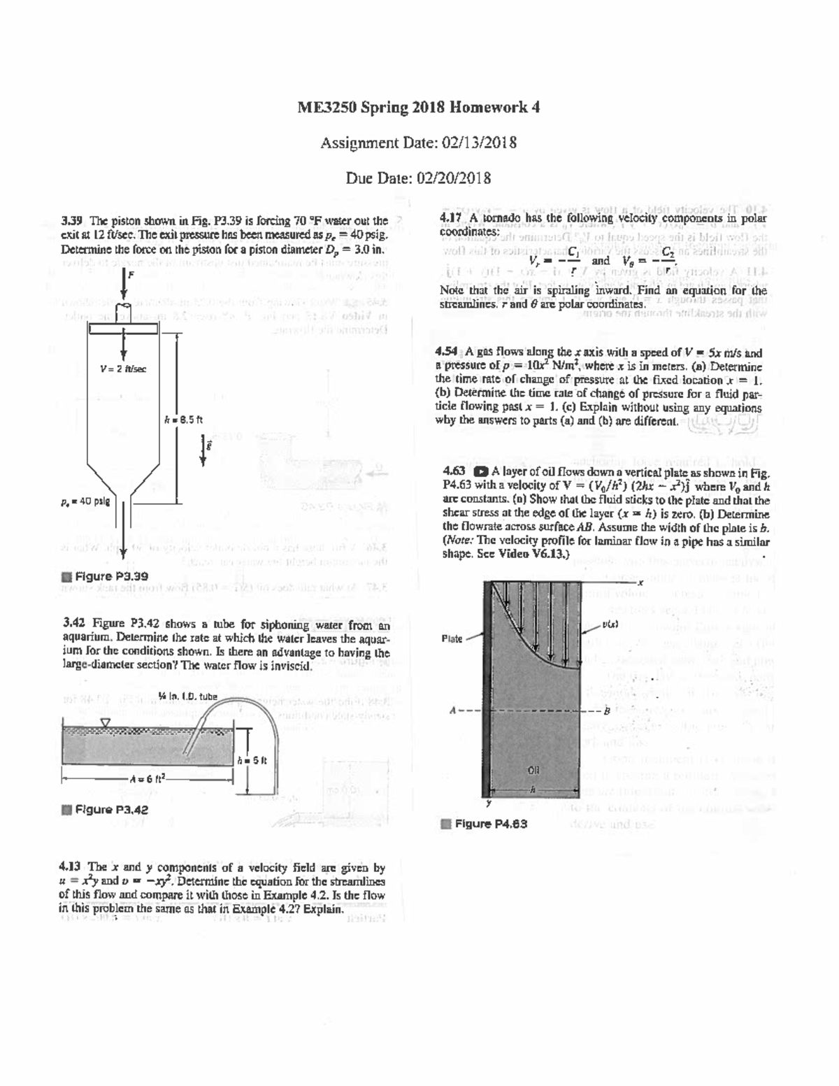 HW#4 assignment - Questions from course textbook homework set 4 ...