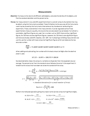 Obidike- Physics lab 5 (Ballistic Pendulumn) - Obidike, Unwana-Abasi D ...