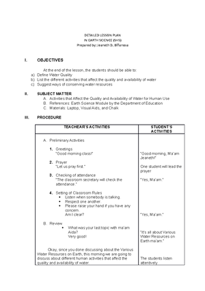 Rev01 Q2 - Module - Earth Science Quarter 2 – Module 10: Different ...