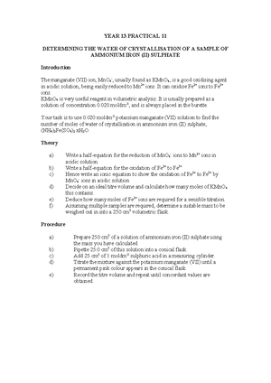 Required practical 12 - Required Practical 12: Investigation into the ...