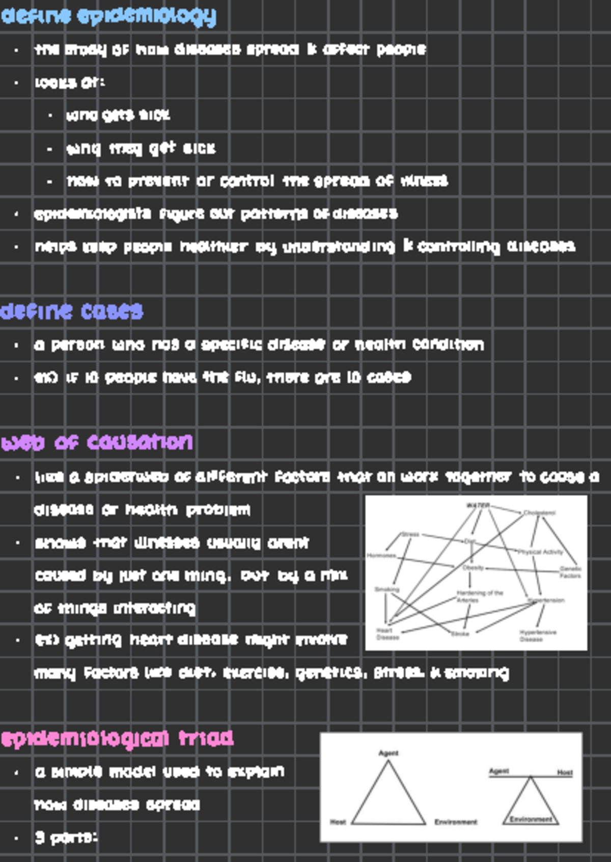 Topic 3 - my personal notes based on the study guide. handwriting them ...
