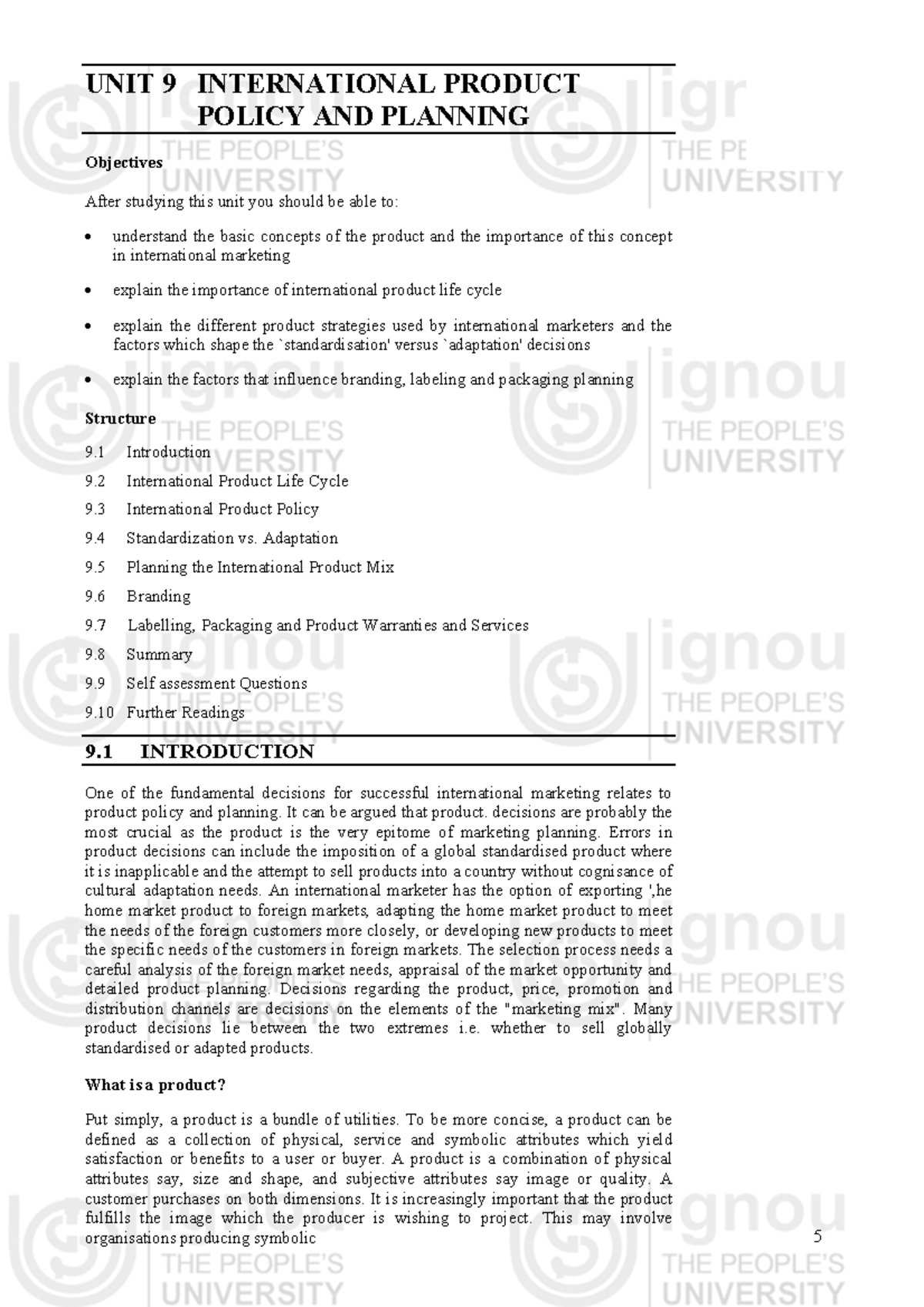 Product policy strategies modes, methods - International Product Policy ...