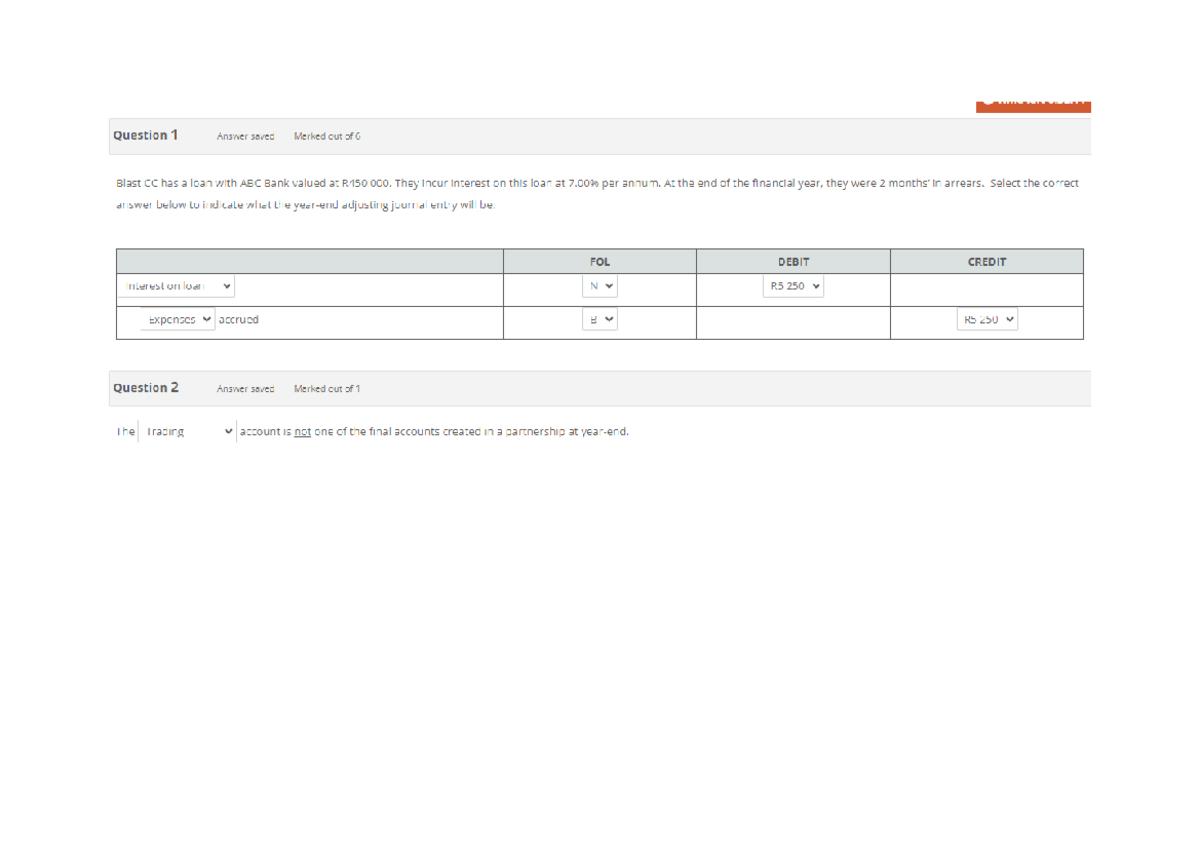 FNST sample test 2 - Practice materials for FNST - FNST1 - Studocu