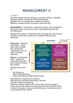 Resumen operations - apuntes parcial / final - OPERATIONS MANAGEMENT ...