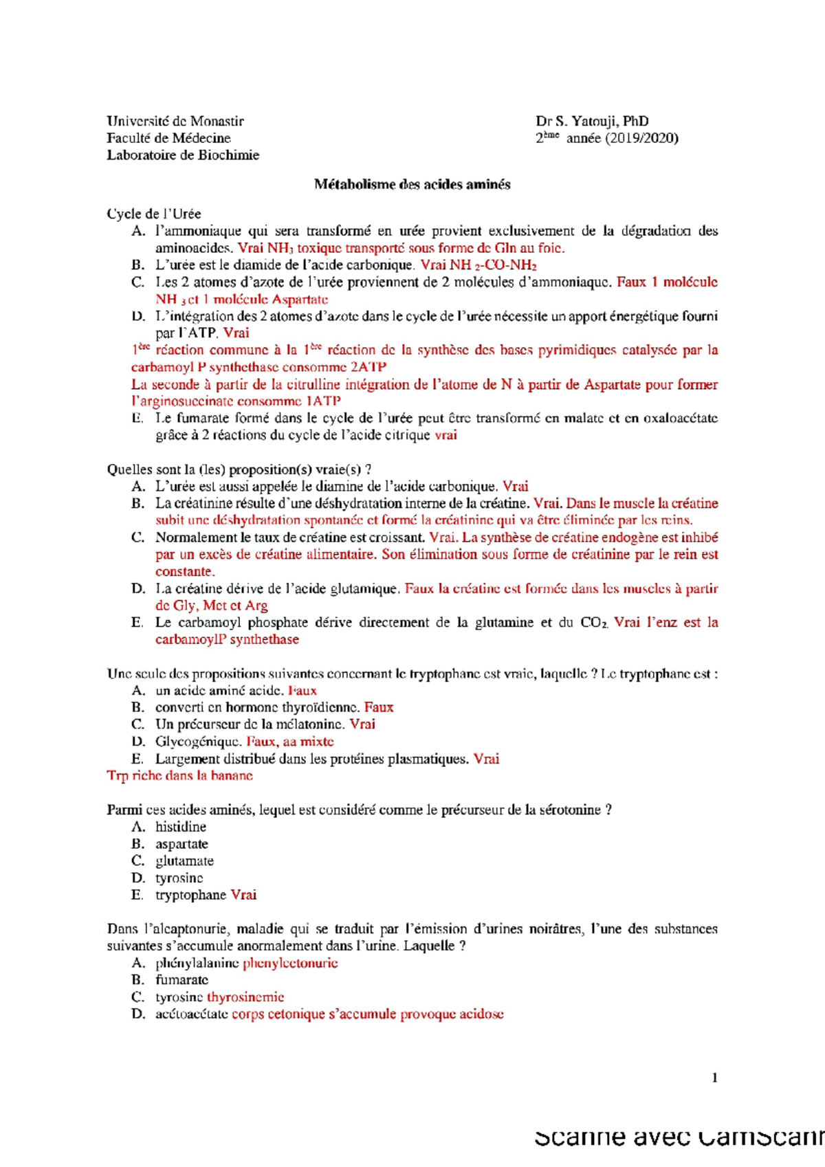 ED P2 métabolisme AA 2020 bad8f1308ae22da974441 dc85e4e9a0f dfvdf ...