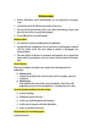 Section or Parts of a Campus Paper - Section or Parts of a Campus Paper ...